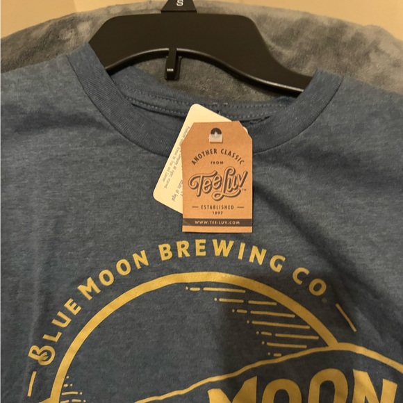 TeeLuv | Shirts | New Mens Blue Moon Tshirt | Poshmark